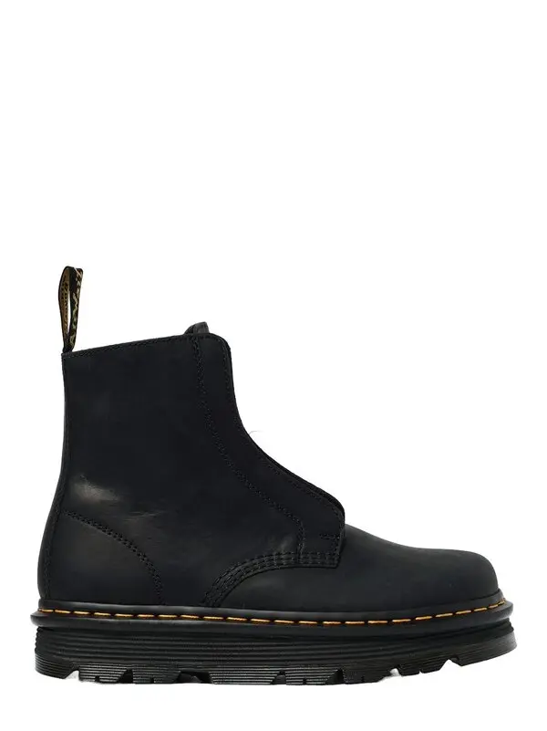 Dr. Martens Leather Zip-up Boots - Black
