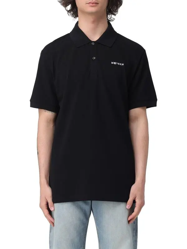 Alexander McQueen Polo Shirt - Black
