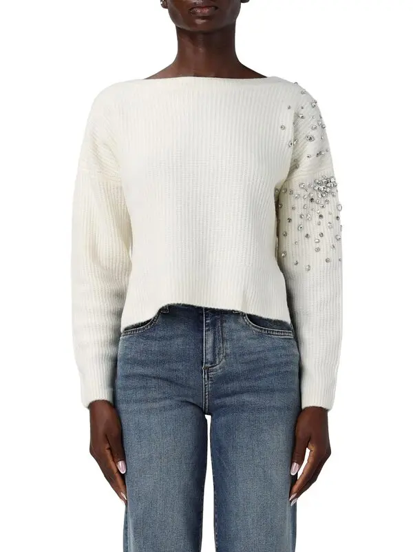Liu Jo Pullover Sweater - White