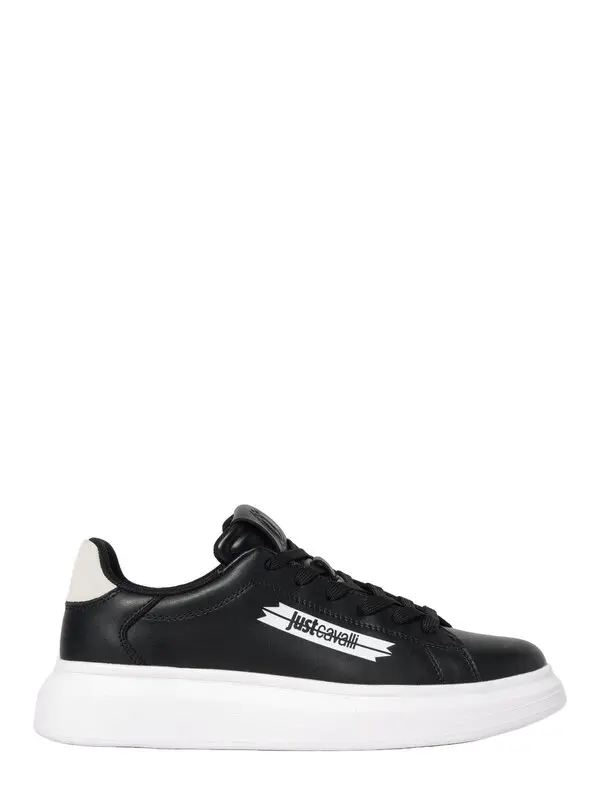 Just Cavalli Lace-up Sneakers - Black