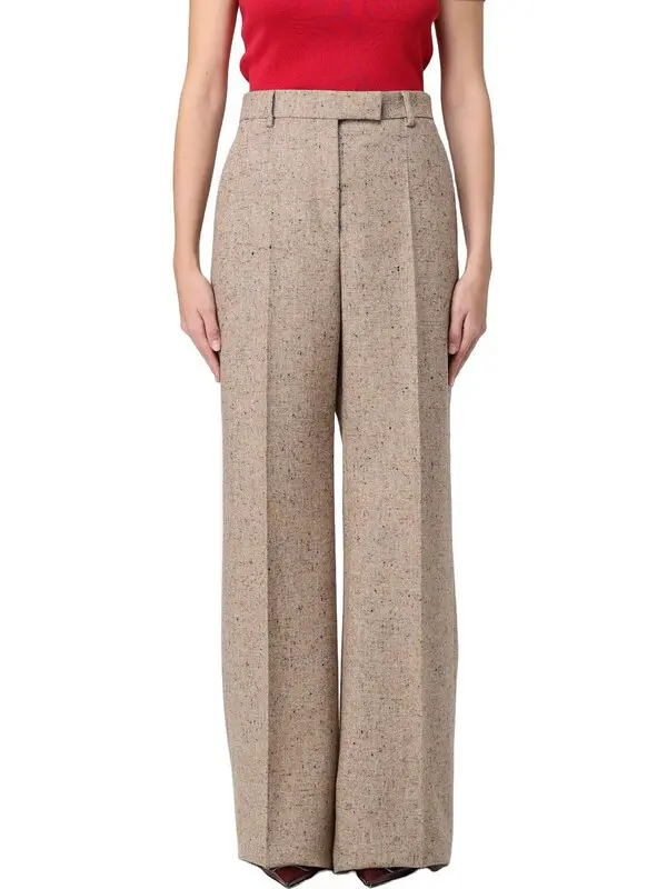 Valentino Garavani Wide-leg Trousers - Ivory