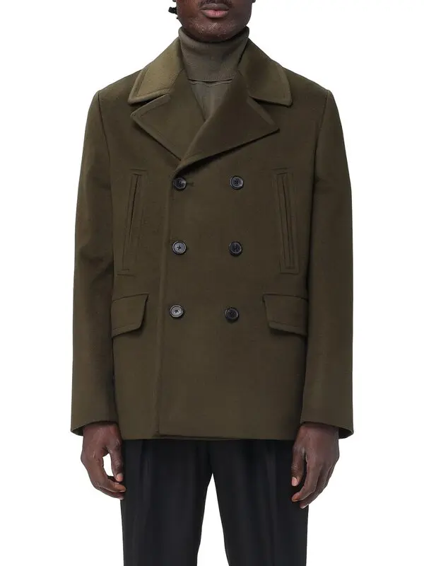 Paul Smith Double-breasted Coat - Military