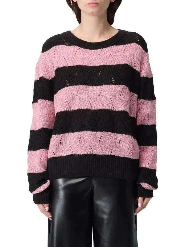 Liu Jo Striped Sweater - Black