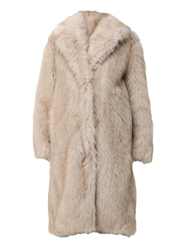 Liu Jo Fur Coat - Honey