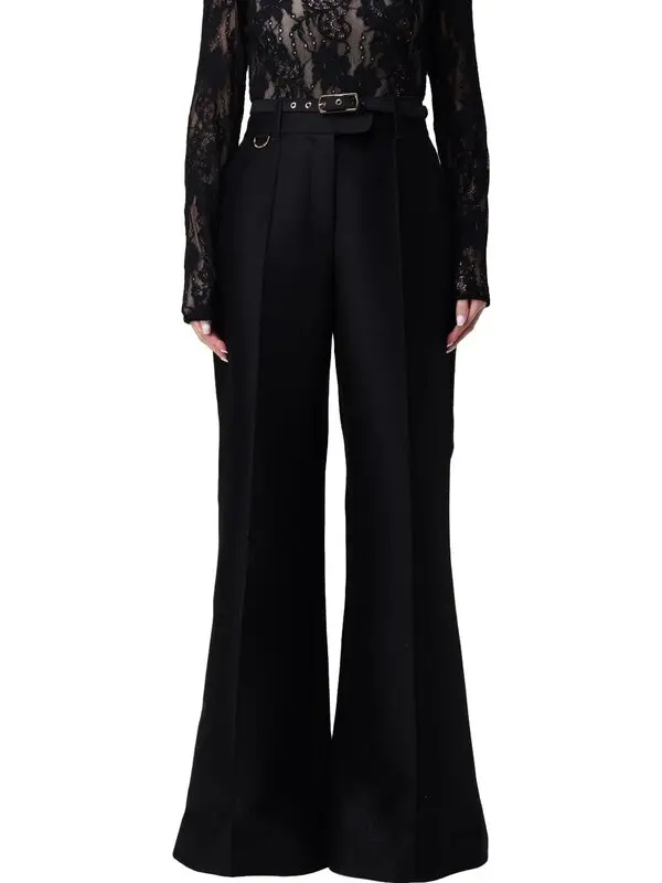 Zimmermann Wide Leg Trousers - Black