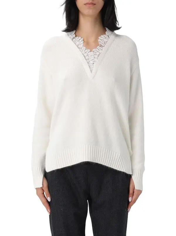 TWINSET Pullover Sweater - White