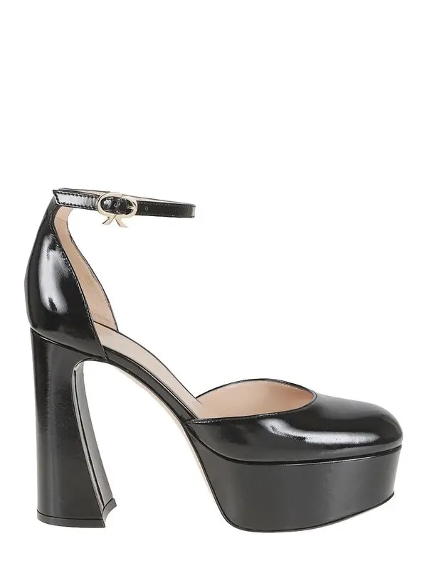 GIANVITO ROSSI Platform Pumps - Black