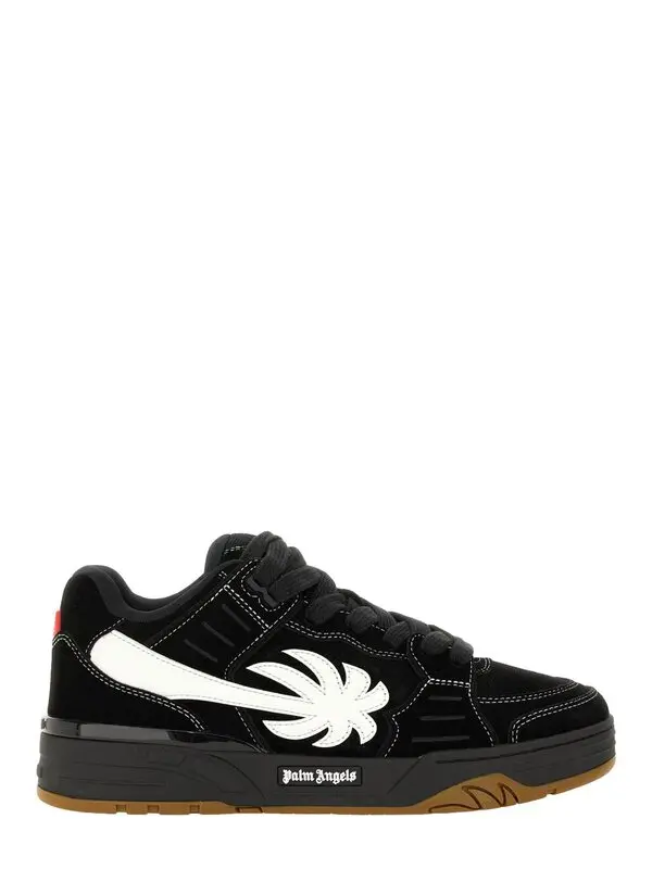 Palm Angels Low Top Sneakers - Black
