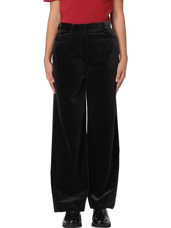 Max Mara Wide Leg Pants - Grey