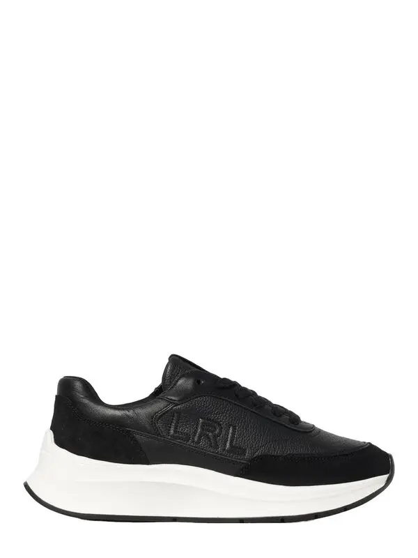 Ralph Lauren Lace Up Sneakers - Black