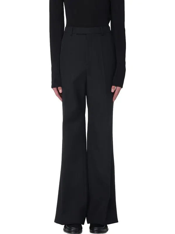 Valentino Garavani Wide Leg Trousers - Black