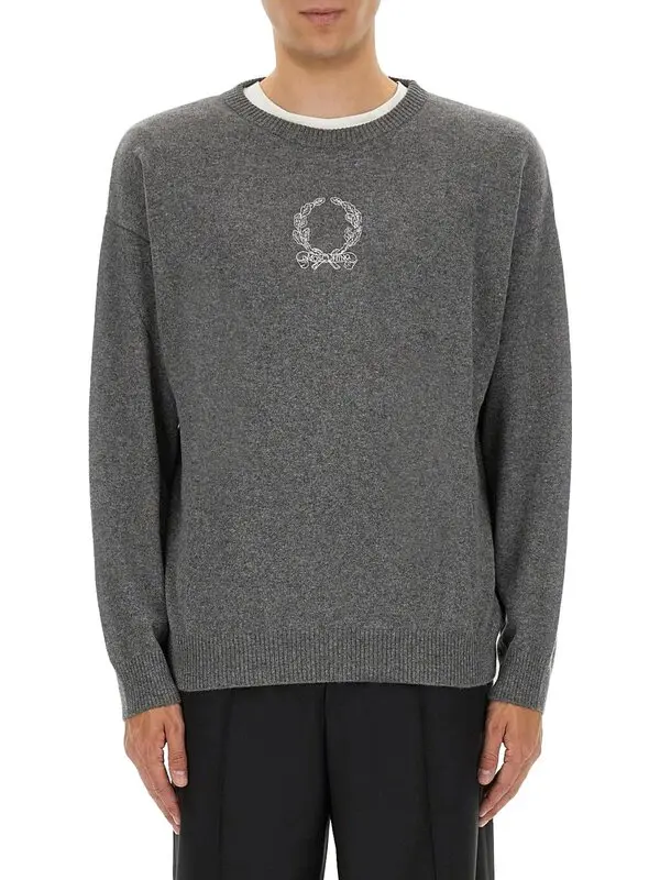 Moschino Pullover Sweater - Grey