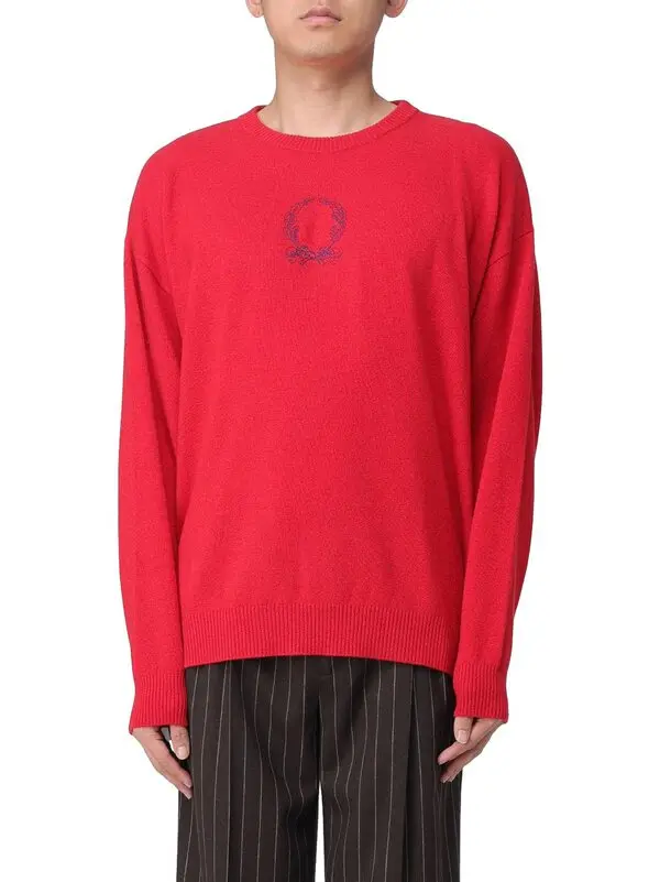 Moschino Pullover Sweater - Red