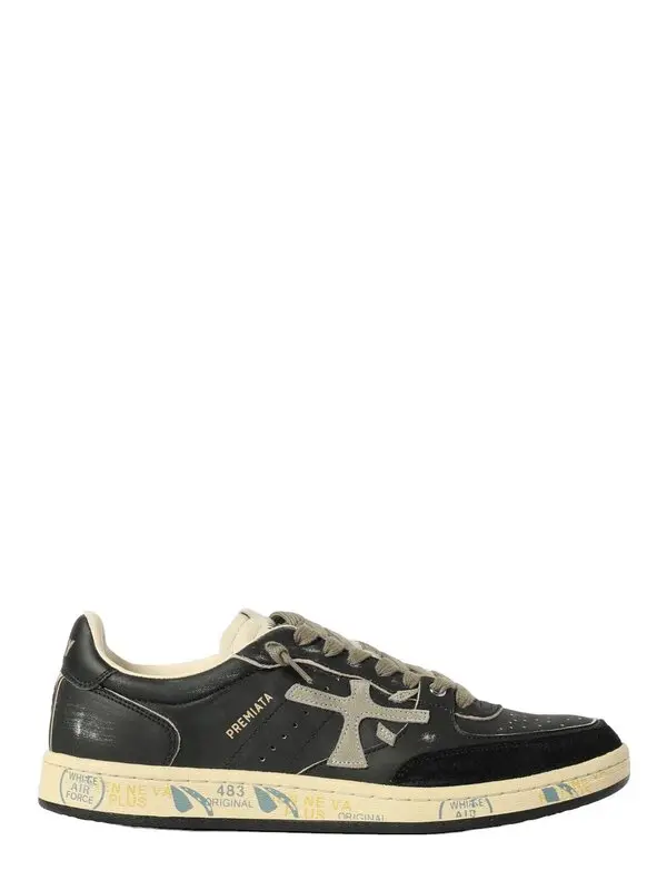 Premiata Low Top Sneakers - Black