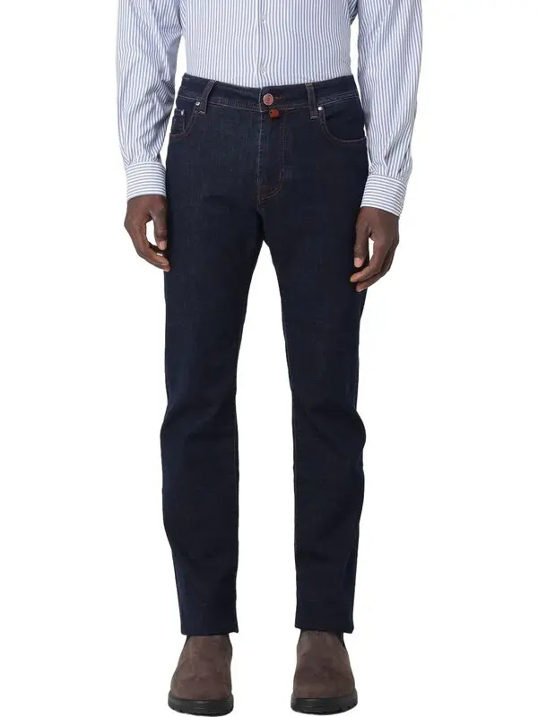 Jacob Cohen Straight Leg Jeans - Navy