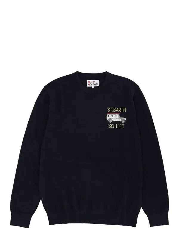 MC2 SAINT BARTH Sweater - Blue 3