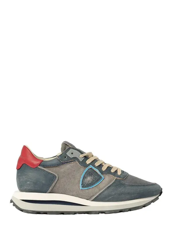 Philippe Model Lace Up Sneakers - Blue