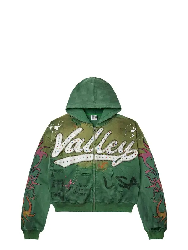 VALE FOREVER Inferno Zip-up - Green