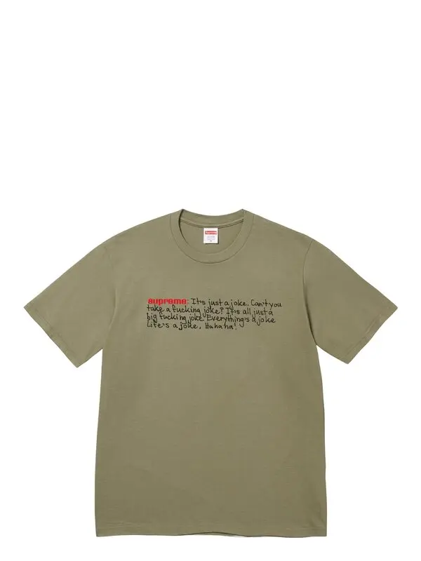 Supreme Joke Tee - Green