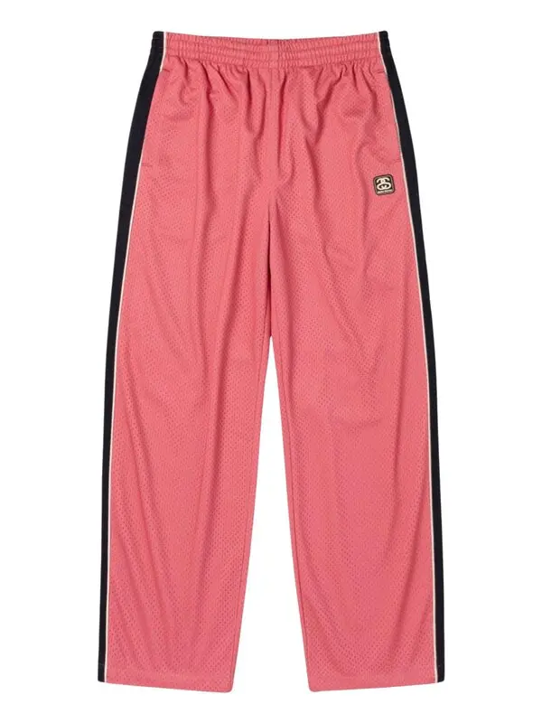 StÜssy X Wales Bonner Mesh Track Pant - Red