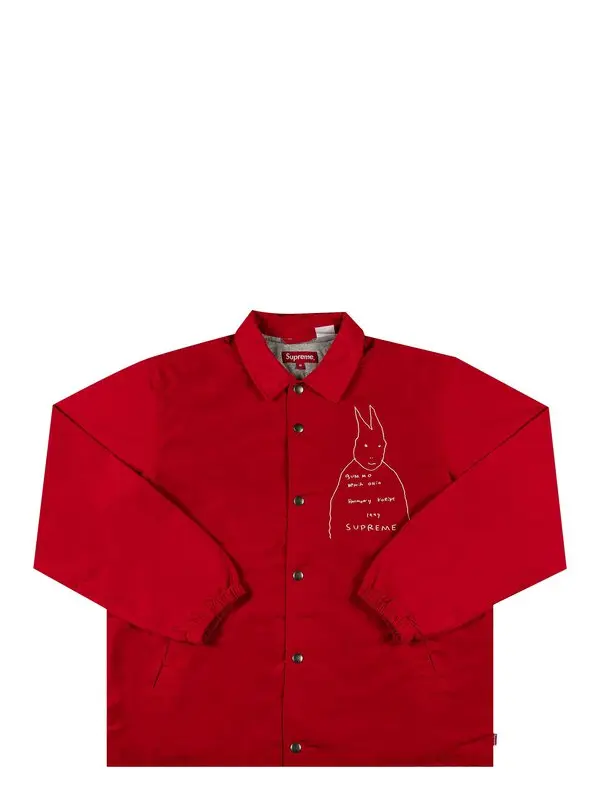 Supreme Gummo Coaches Jacket - Red