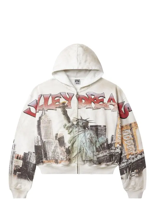VALE FOREVER Nyc Zip-up - White