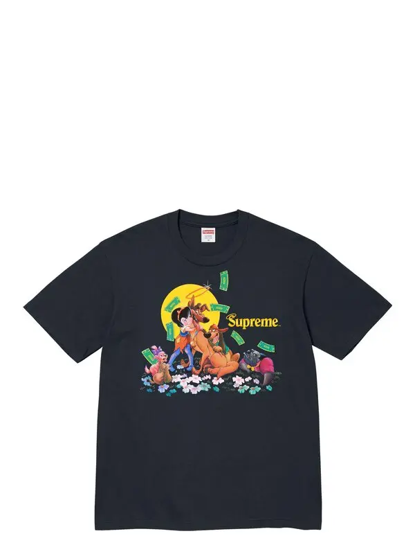Supreme All Dogs Go To Heaven Tee - Blue