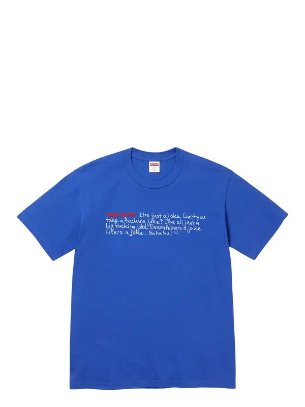Supreme Joke Tee - Blue