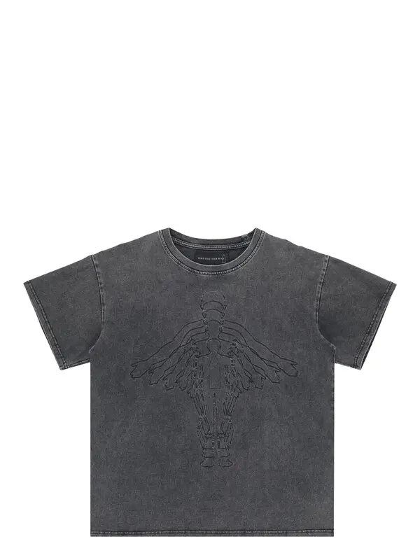 WHO DECIDES WAR BY EV BRAVADO Transition T-shirt - Grey