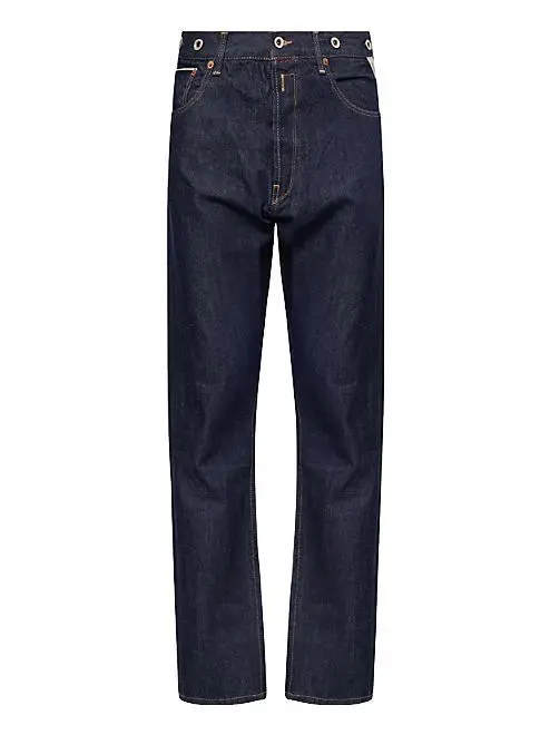 REPLAY Tapered-fit Denim Jeans - Dark Blue