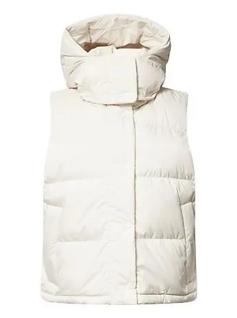 Lululemon Wunder Puff Cropped Down Puffer Gilet - Light Ivory