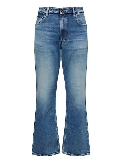 REPLAY Cley Bootcut-fit Denim Jeans - Medium Blue