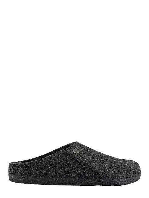 BIRKENSTOCK Zermatt Shearling Felt Slippers - Anthracite