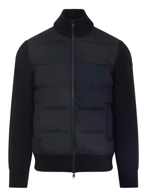 Moncler Padded Zip-up Jacket - Blue