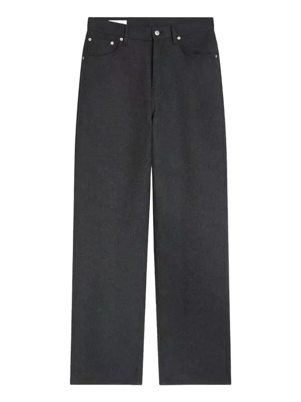 Dries Van Noten Five-pocket Pants - Grey
