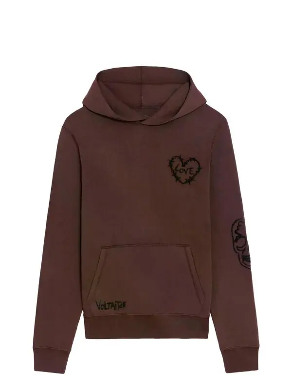 Zadig&Voltaire Sacha Hoodie - Brown