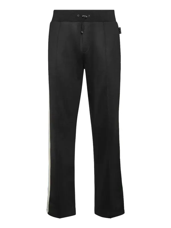 Philipp Plein Stripe-detail Track Pants - Black