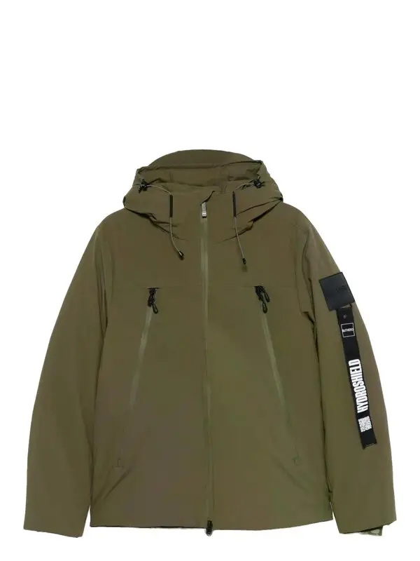 OUTHERE Zip-up Hooded Jacket - Green