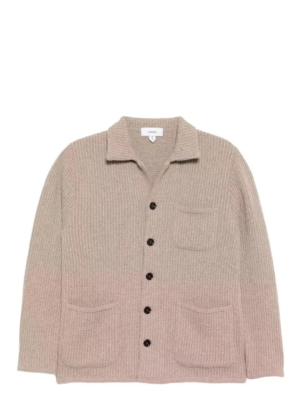LARDINI Single-breasted Jacket - Neutrals