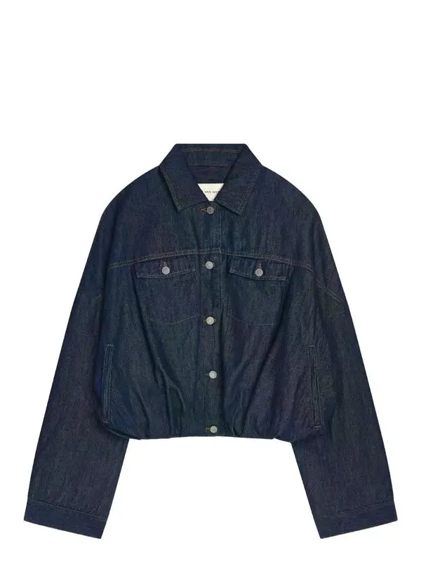 Dries Van Noten Long-sleeved Denim Jacket - Blue