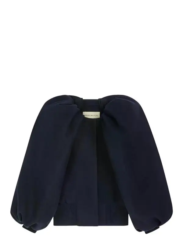 Dries Van Noten Balloon-sleeve Jacket - Blue