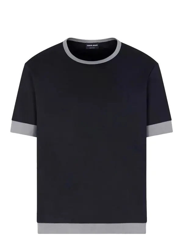Giorgio Armani Round-neck T-shirt - Black