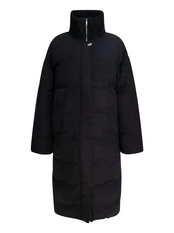Max Mara Funnel-neck Casarsa Coat - Black