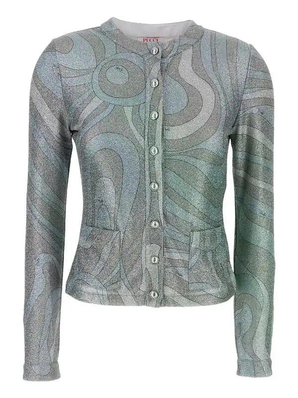 Emilio Pucci Patch-pocket Button Cardigan - Grey