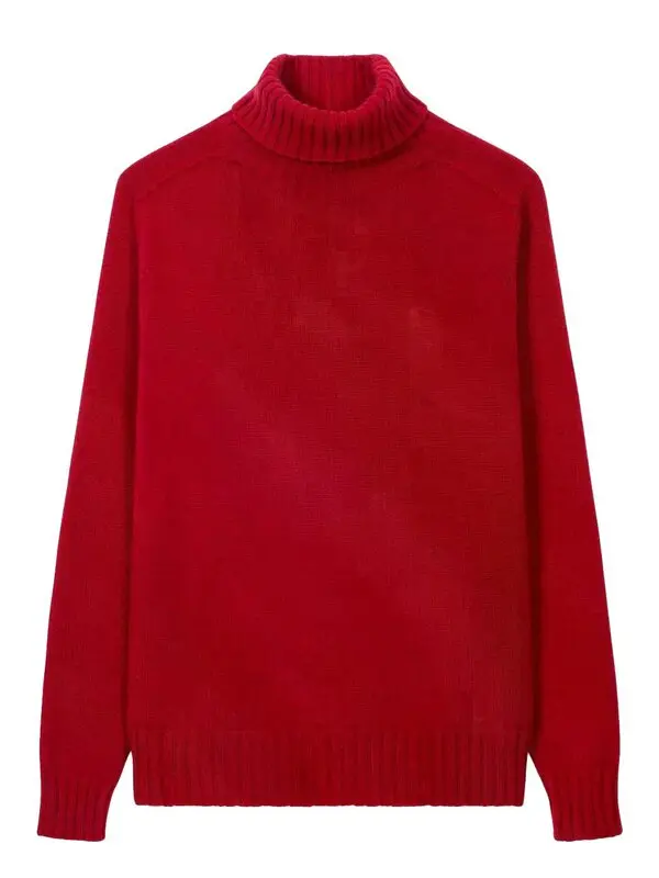Eric Bompard Turtleneck Sweater - Red