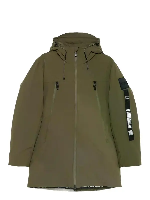 OUTHERE Hooded Zip-up Jacket - Green