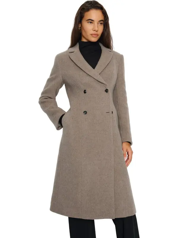 REFORMATION Dakota Coat - Grey