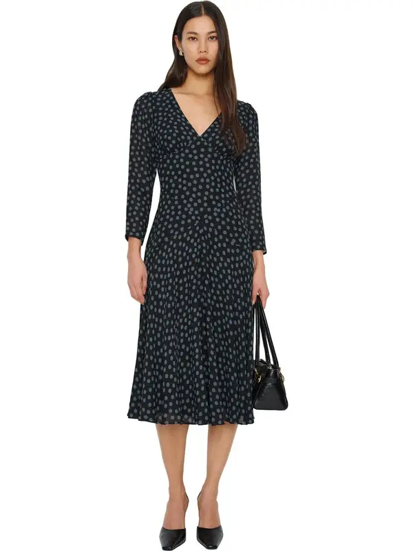 REFORMATION Maureen Dress - Black