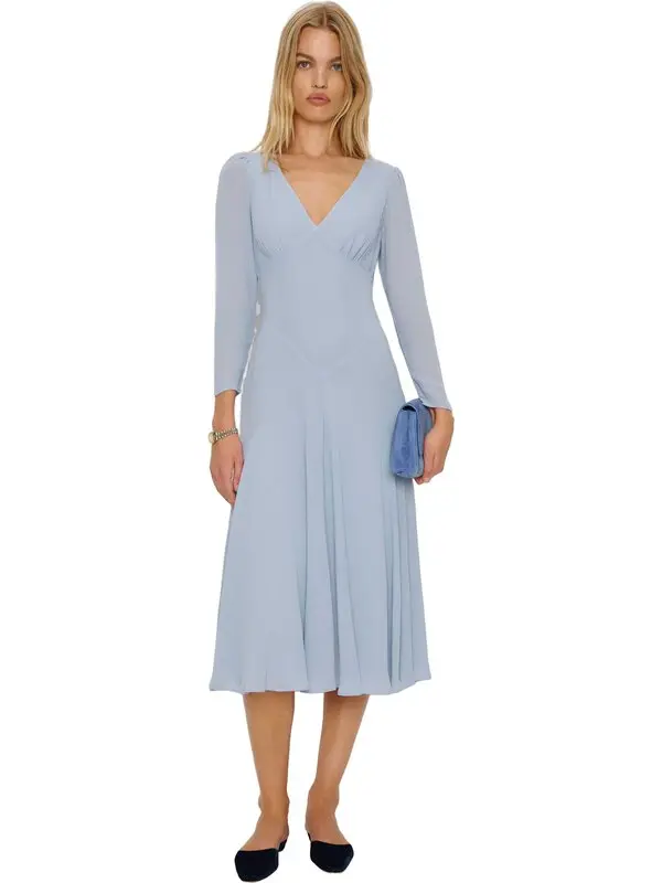 REFORMATION Maureen Dress - Blue
