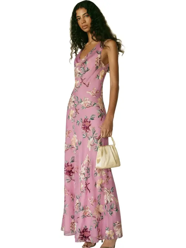 REFORMATION Annabelle Maxi Dress - Pink